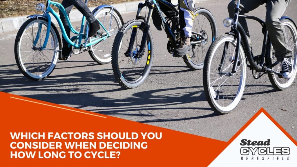 How Long Should Your Bike Ride Be Stead Cycles